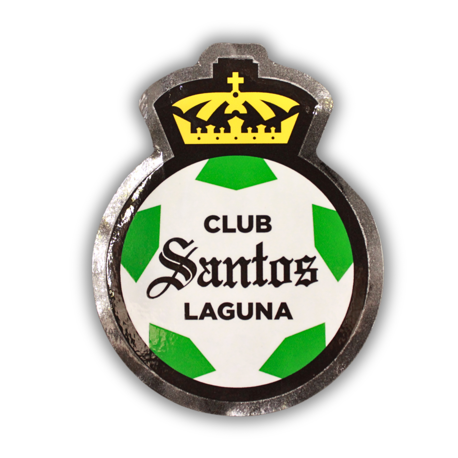 STICKER ESCUDO CSL EN VINIL TRANSPARENTE – SantosLaguna